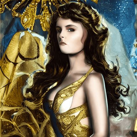 Beautiful Ukrainian Girl With Diamond · Creative Fabrica