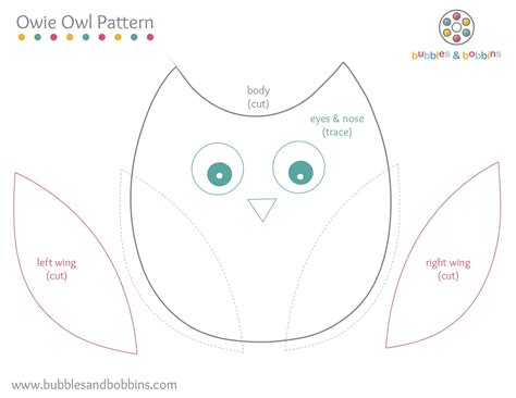 Free Owl Printable Template
