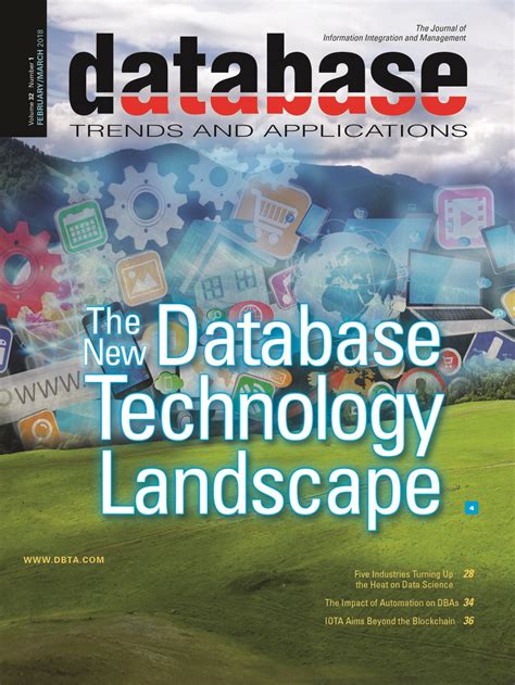 Database Trends And Applications Magazine Febmar 2018 Issue