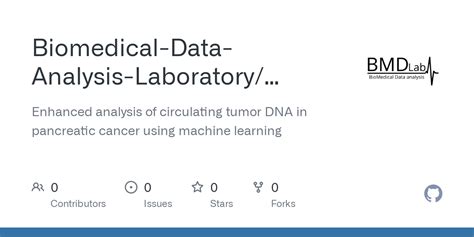 GitHub Biomedical Data Analysis Laboratory Circulating Tumor DNA Enhanced Analysis Of