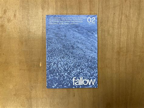 Fallow 02 Autumn 2025 Good Press — Good Books And More