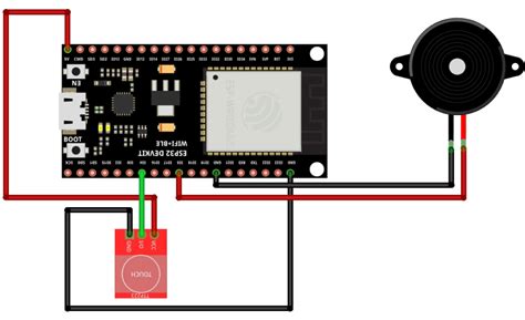 Touch Sensor Digital Module With Buzzer Ezlopi Tutorial