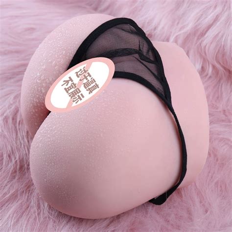 Big Butt Men Simulated Silicone Inverted Mold Sex Toy Waterproof