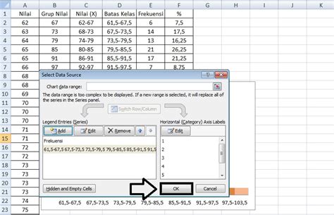 Jauhars Blog Cara Menggabungkan Grafik Histogram Dan Polygon Di Excel