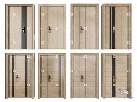 【子母门3d模型】 现代vr后现代无灯光有贴图max2016子母门3d模型下载 Id1287578 免费3dmax模型库 青模3d模型网