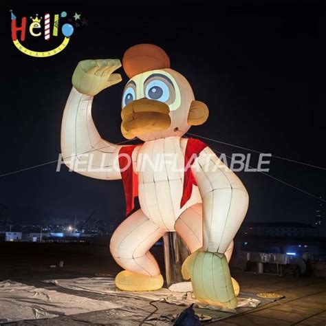 Customized Durable Inflatable Model Inflatable Cartoon Monkey For Stage