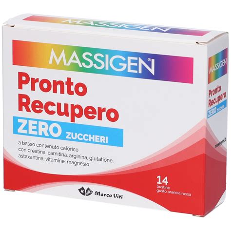 Massigen® Pronto Recupero Zero Zuccheri Bustine 14 Pz Redcare