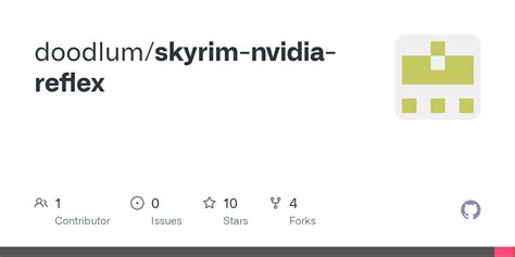 Github Doodlumskyrim Nvidia Reflex