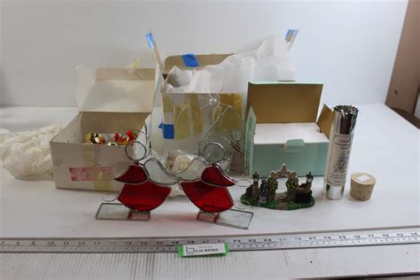 Assorted Christmas Decorations Bodnarus Auctioneering