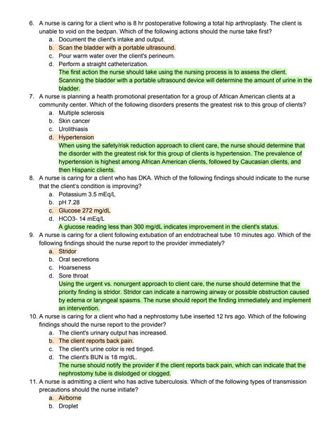 Solution Ati Test B Studypool