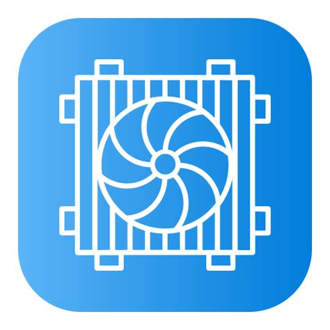 Cooling Generic Flat Gradient Icon