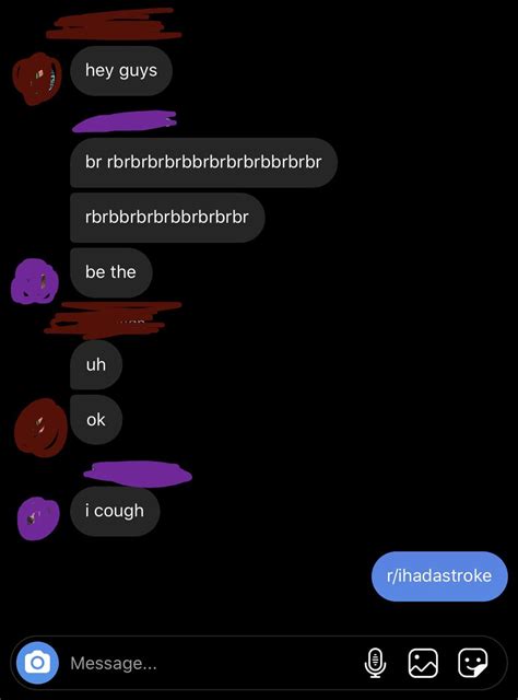 I Cough R Ihadastroke