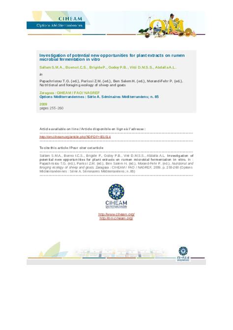 Pdf Investigation Of Potential New Opportunities For Plant Extracts