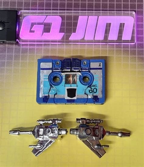 Vintage Hasbro Transformers G1 Decepticon Mini Cassette Frenzy Complete