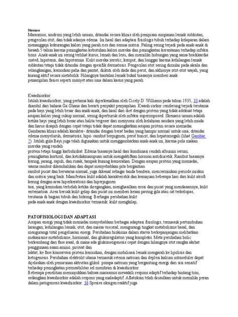 Marasmus Pdf