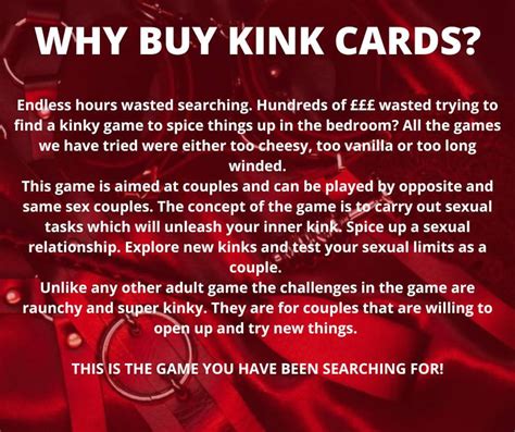 Kink Cards Printable Couples Sex Game Bdsm Digital Cards Love Cards