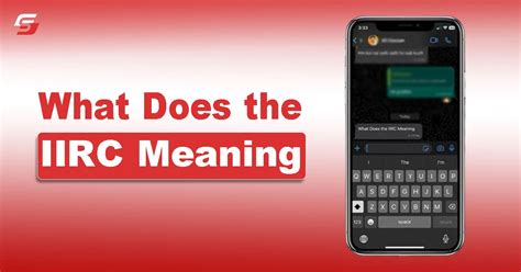 What Does Iirc Mean Iirc Cest Quoi Lmorwy