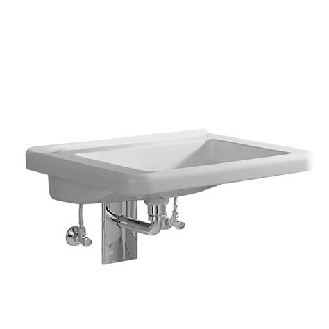 Geberit Renova Comfort Wall Mounted Washbasin White 128556000 Reuter