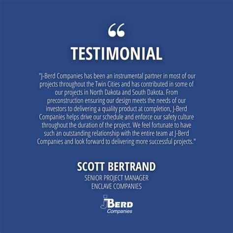 J Berd Companies On Linkedin At J Berd We Believe In Success Through Partnership Quality And