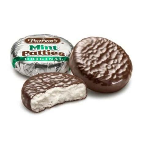 Pearsons Pearson Candy Pearsons Bagged Mint Pattie 12oz12ct Case 90672