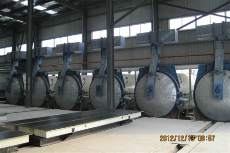 High Pressure Automatic Aac Autoclave Aac Block Plant 1 6m For