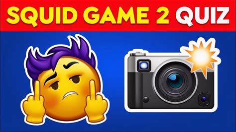 Guess Squid Game Players By Emoji Squid Game Emoji Quiz 🦑🎮 Youtube