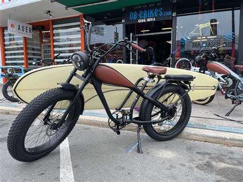 Revi Cheetah Plus Timberwolf Edition 750w Custom Electric Fat Tire