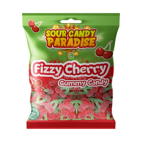 Candy Paradise Fizzy Cherries 12x100g