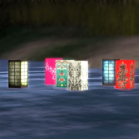 Second Life Marketplace Floating Lanterns