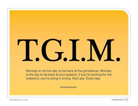 Thank God Its Monday Monday Is Not The Day To Be Back At Flickr