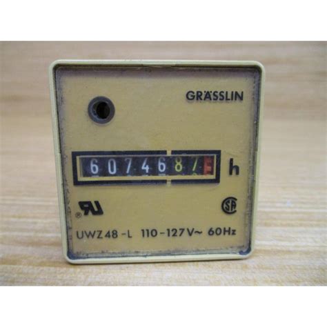Grasslin Uwz48 L Hour Meter Uwz48l Used