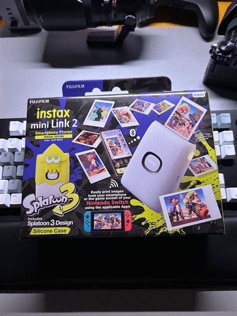 Instax Mini Link 2 Special Edition Splatoon 3 Photography Cameras On