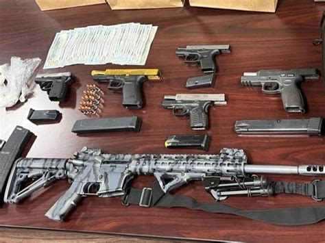 Guns Watches Valued At 110000 Recovered Convicted Felon Arrested
