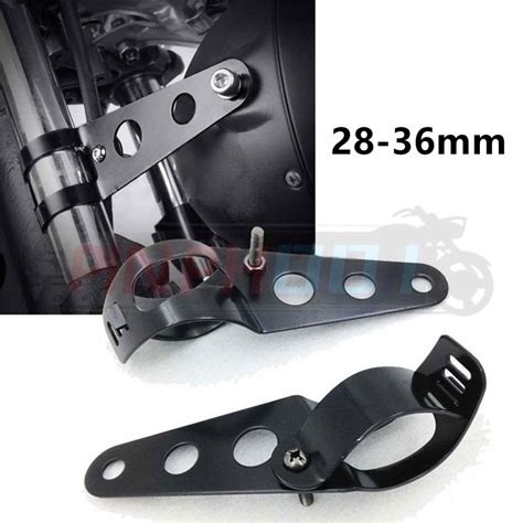Universal Motorcycle Headlight Bracket Headlamp Mounting Bracket Metal