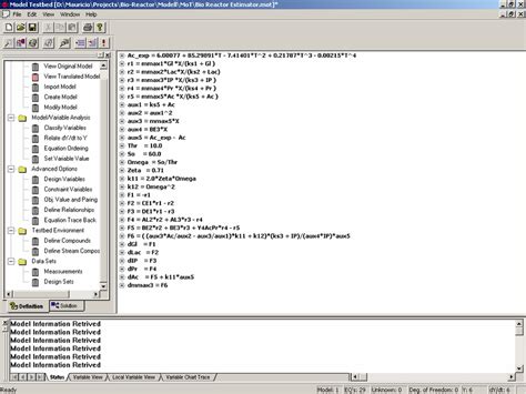 Translated Model For Parameter Estimation Problem Download Scientific