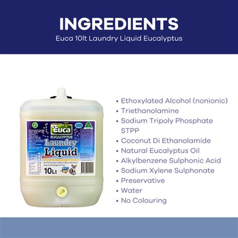Euca 10lt Laundry Liquid Eucalyptus Bunnings Australia