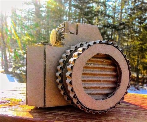 Creative Cardboard Projects Cardboard Camera Cardboard Box Crafts