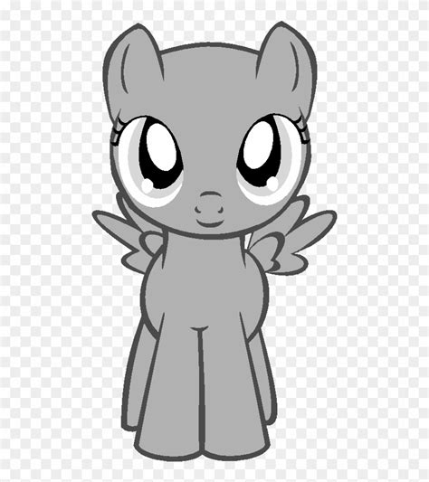 Mlp Base Filly Pegasus