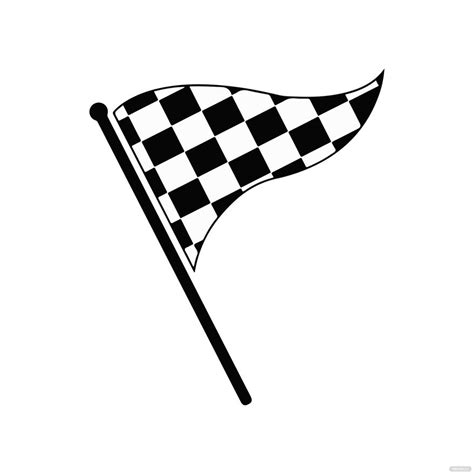 Triangular Checkered Banner