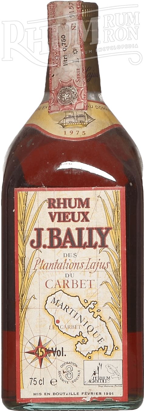 J Bally 1975 Rhum Rum Ron