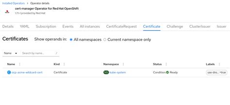 Use Red Hat Advanced Cluster Managerrhacm And Certmanager To Streamline Certificate Generation