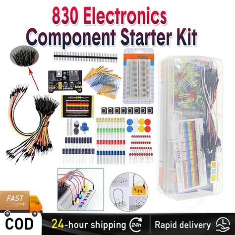 830 Breadboard Set Tie Points Breadboard Set Electronic Component Basic