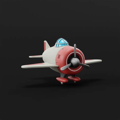 Cessna 172 Aircraft Free Airplane Models Blenderkit