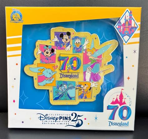 May 2025 Disneyland 70th Anniversary Pin Releases Disney Pins Blog