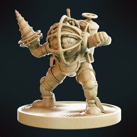 Bioshock Big Daddy 3d Model By Westduck