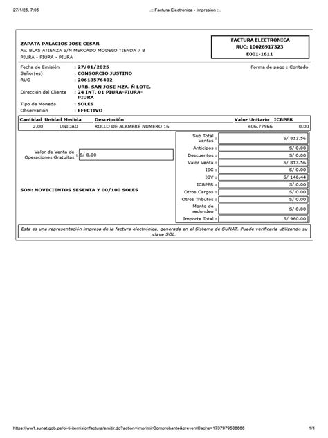 Factura 1611 Pdf Tecnología Bancaria Tecnología Financiera