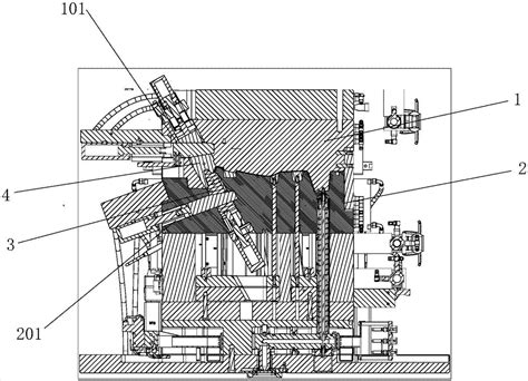 汽车后背门下饰板用模具的制作方法2