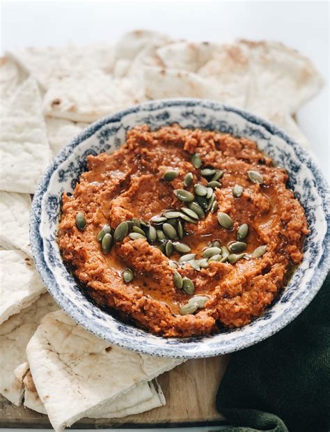 Roasted Carrot Garlic Dip Bev Cooks
