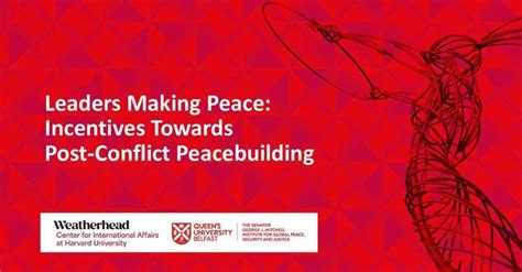 Ive Had Enormous Pleasure Attending This Conference Organized By Weatherhead Center For