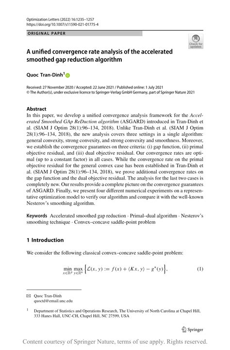 a unified convergence rate analysis of the accelerated smoothed gap